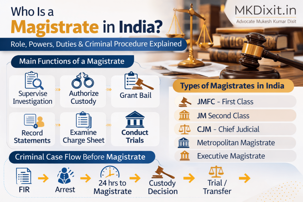 Who Is a Magistrate in India? Meaning, Powers, Duties & Types Explained ...